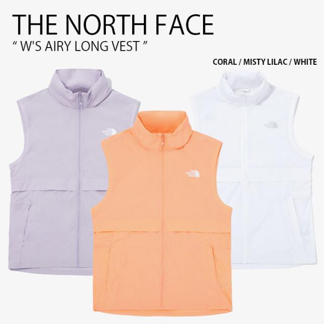 THE NORTH FACE ノースフェイス レディース ベスト W’S AIRY LONG VEST ウィメンズ ベスト ジャケット ジレ 女性用 NV5VQ30A/B/C