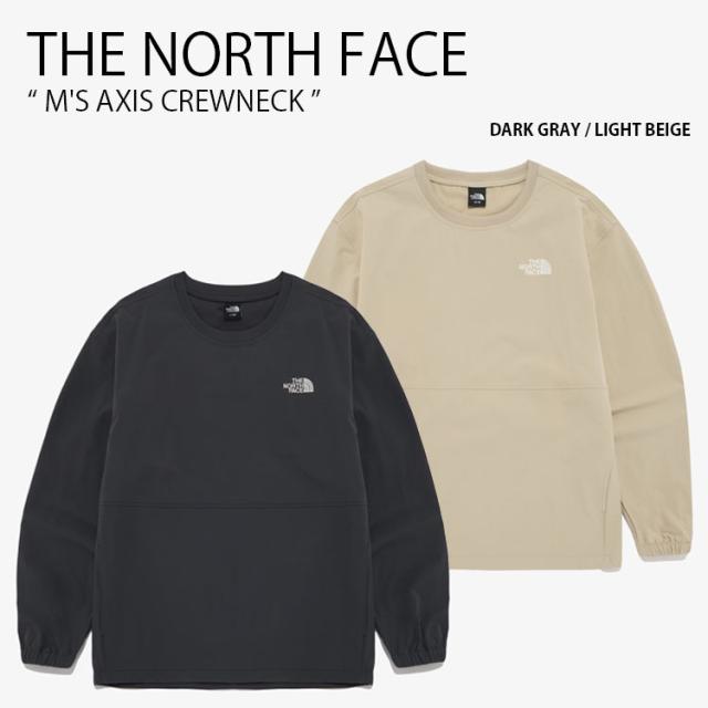THE NORTH FACE ノースフェイス スウェット M’S AXIS CREWNECK スウェットシャツ トレーナー プルオーバー メンズ レディース NM5MQ51A/B
