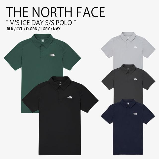 THE NORTH FACE ノースフェイス ポロシャツ M’S ICE DAY S/S POLO ショートスリーブ ポロ 半袖 メンズ レディース NT7PQ09A/B/C/D/E