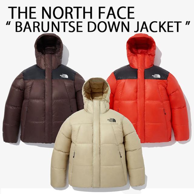 THE NORTH FACE ノースフェイス ダウンジャケット BARUNTSE DOWN JACKET サミットシリーズ 800FIL BEIGE RED BROWN フード一体型 NJ1DP73