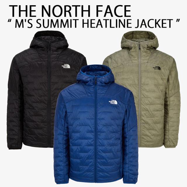 THE NORTH FACE ノースフェイス インナーダウン M’S SUMMIT HEATLINE JACKET ライトダウン サミットシリーズ BLUE BLACK KHAKI NJ3NQ52
