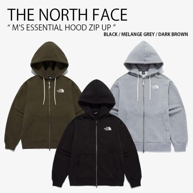 THE NORTH FACE ノースフェイス パーカー M’S ESSENTIAL HOOD ZIP UP ジップアップ フーディ 長袖 メンズ レディース NJ5JQ53A/B/C