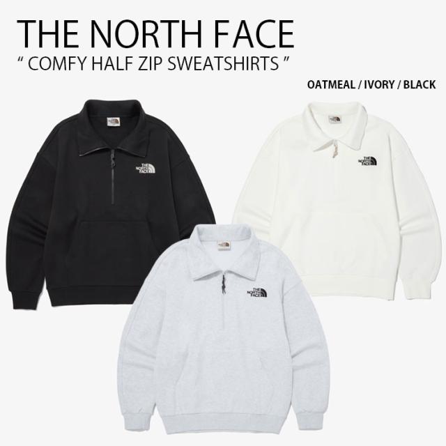 THE NORTH FACE ノースフェイス スウェット COMFY HALF ZIP SWEATSHIRTS ハーフジップ トレーナー 長袖 メンズ レディース NM5MQ01J/K/L