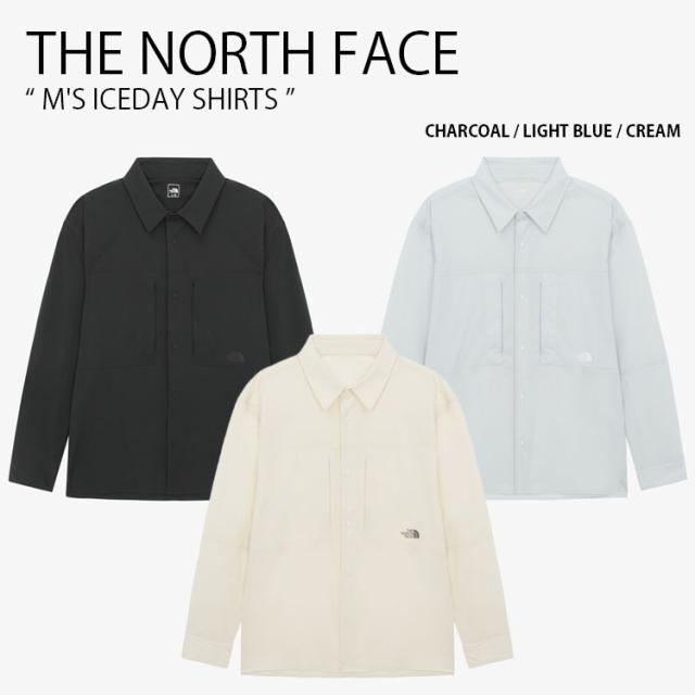 THE NORTH FACE ノースフェイス シャツ M’S ICEDAY SHIRTS アイスデイ シャツ 長袖 ナイロンシャツ メンズ レディース NH8LR01A/B/C