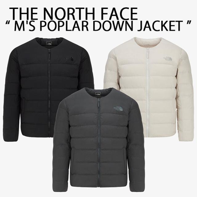 THE NORTH FACE ノースフェイス ダウンジャケット M’S POPLAR DOWN JACKET ダウンカーディガン ジャケット ノーカラージャケット NJ1DR00