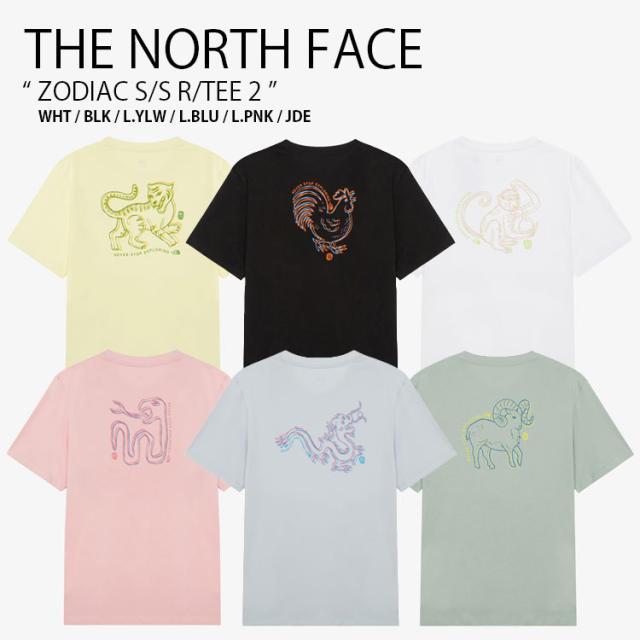 THE NORTH FACE ノースフェイス Tシャツ ZODIAC S/S R/TEE 2 ティーシャツ 半袖 カットソー メンズ レディース NT7US53A/B/C/D/E/F