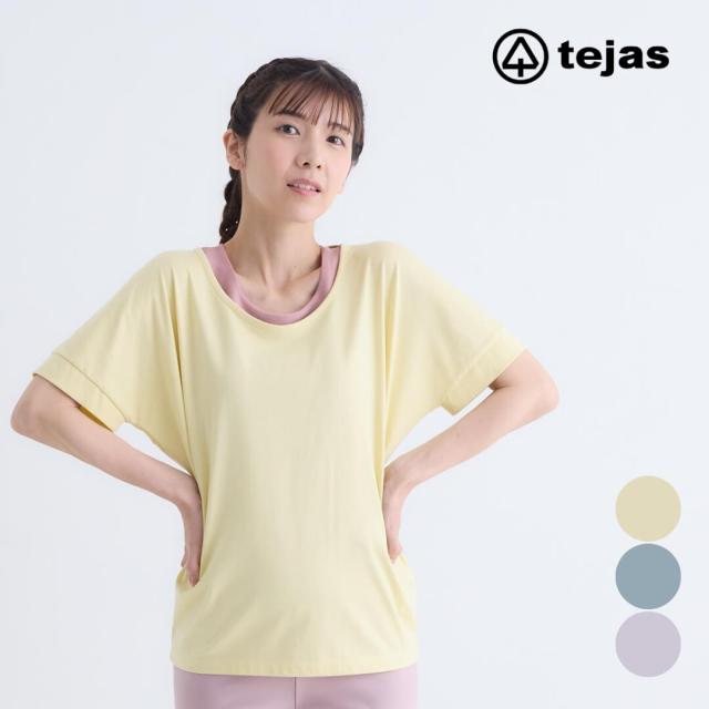 テジャス ヨガウェア トップス tejas サットヴァT tl252181 半袖レディース フリーサイズ 体型カバー ゆったり おしゃれ 2025年 秋冬 新作