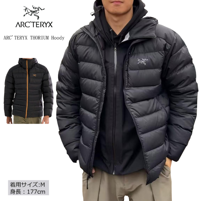 アークテリクス ARCTERYX メンズ ダウンジャケット THORIUM HOODY [ソリウム フーディ] 通勤 ビジネス  [並行輸入品]