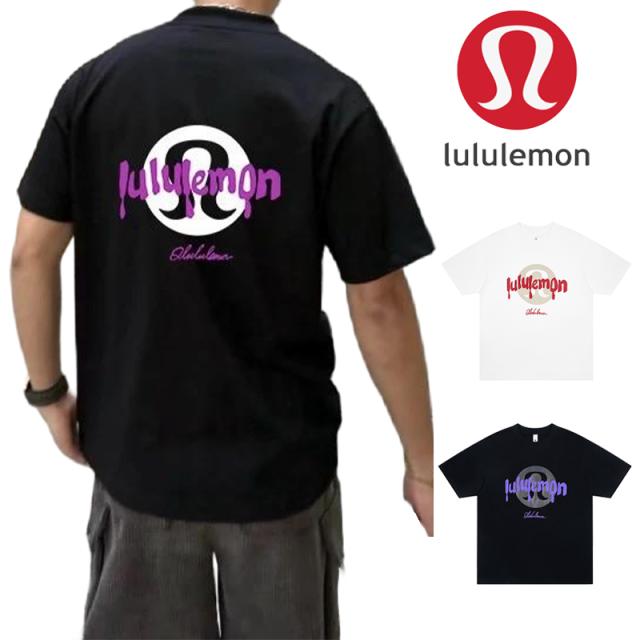 lululemon(ルルレモン) Tシャツ メンズ レディース ロゴ Ｔシャツ 半袖 カジュアル 半袖Tシャツ 送料無料 [送料無料]
