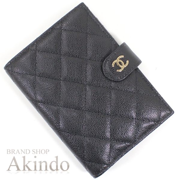 【新品】CHANEL シャネル パスポートケース 二つ折り 財布 ウォレット カードケース ケース キャビアスキン 黒 ブラック ココマーク 二つ折り 小銭入れ レディース メンズ レザー 本革 CHANEL カードケース コンパクト ブランド プレゼント