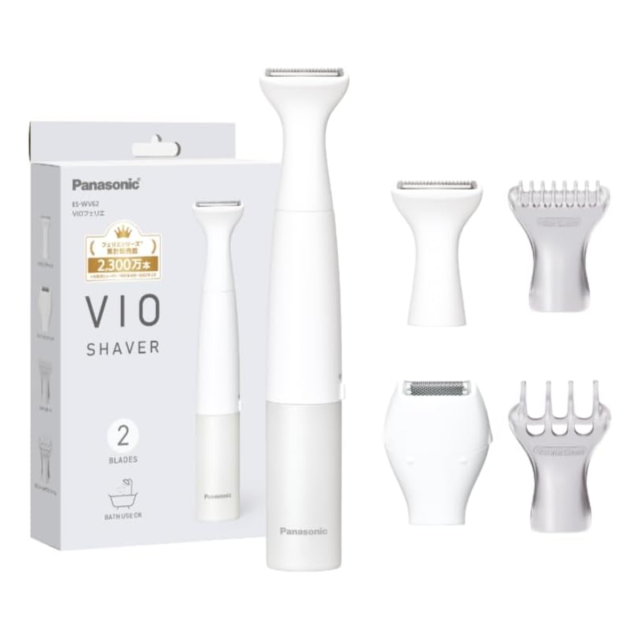 パナソニック 除毛器 フェリエ VIO専用シェーバー ES-WV62-H 防水 乾電池式 コードレス ドライ剃りの通販はau PAY マーケット - シェアリング au PAY マーケット店 ...