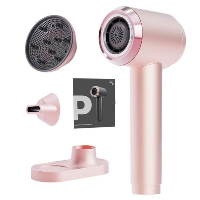 コードレスドライヤー 充電式ドライヤー 大風量 速乾 温風・冷風切替 6段階風量調整 コードレス ワイヤレス 充電式 大容量 2億マイナスイオン 恒温 キャンプ・子供・ペット・家庭用 ス