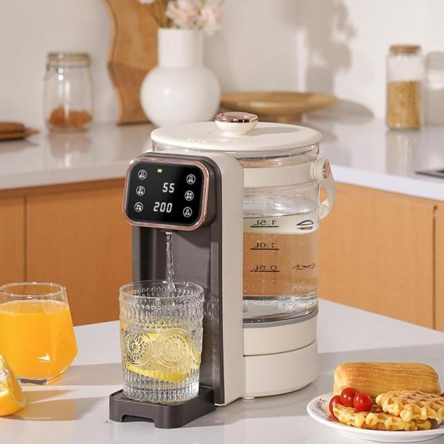 浄水式ウォーターサーバー 水道水 電気ケトル 給湯器 タッチスクリーン 家庭用食卓 小型ケトル ウォーターサーバー 瞬間加熱 安全設計 速水サーバー ウォーターサーバー スマート電気ケトル 操作簡単 家庭用キッチン、オフィス