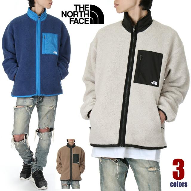 ノースフェイス フリースジャケット リバーシブル メンズ レディース THE NORTH FACE ザ・ノース・フェイス リバーシブル エクストリーム パイル フリースジャケット フルジップ 防寒 防風 軽量 薄手 大きいサイズ ブランド 青 ブラウン アイボリー 白 プレゼント NP72536
