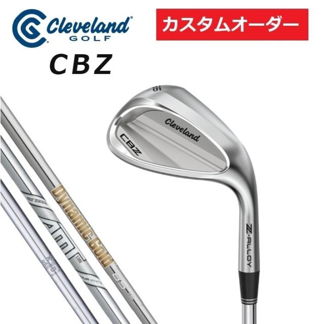 カスタムオーダー Cleveland Golf(クリーブランドゴルフ) CBZ ウェッジ 右用 キャビティバック ゴルフクラブ NS.PRO/DG/ダイナミックゴールド シャフト 特注 受注生産