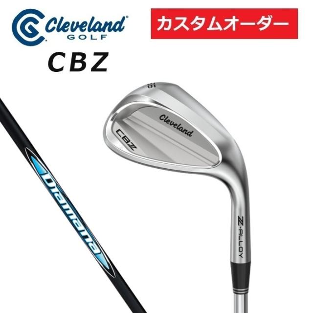 カスタムオーダー Cleveland Golf(クリーブランドゴルフ) CBZ ウェッジ 右用 キャビティバック ゴルフクラブ Diamana for CG 特注 受注生産