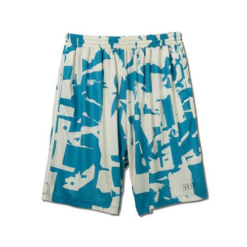 アクター AKTR  CUT-UP CAMO 8.5-INCH SHORTS ハーフパンツ ユニセックス バスケットボール 125-026002-BL