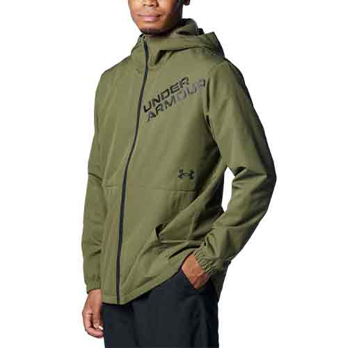 アンダーアーマー UA トリコット ラインド ウーブン ジャケット 長袖 アウター メンズ 1388237-390