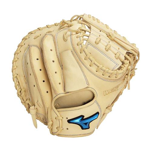 ミズノ MIZUNO 軟式用 ウィルドライブ ブルー【捕手用／B-D型】 野球 グローブ 1AJCR32900-80