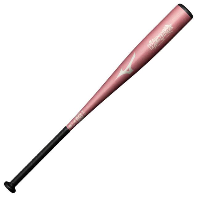 ミズノ MIZUNO 軟式用ウィルドライブ レッド ミドル (金属製/84cm/平均700g) 野球バット 1CJMR17984-64