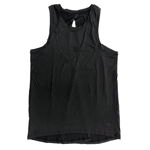 スポウト SPOUT ヨガウェア トップス オープンバック タンクトップ ブラック 水陸両用 [229406] レディ-ス 229406 ...