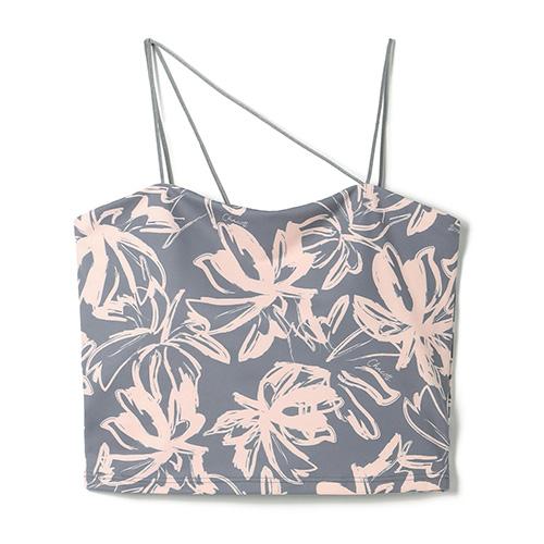 チャコット・バランス Chacott BALANCE Playful フラワーブラトップ ヨガ ウィメンズ 256200-7221-52-405