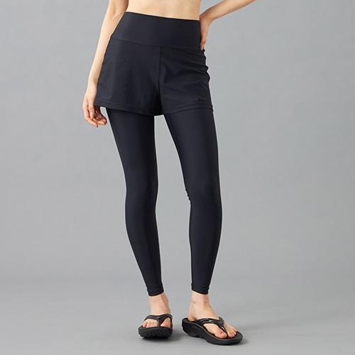 チャコット・バランス Chacott BALANCE 水陸両用レイヤードレギンス ヨガ ウィメンズ 256373-1920-51-009