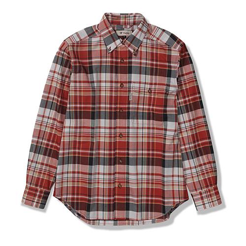 フォックスファイヤー Foxfire Cシールドフレッシュチェックシャツ C-SHIELD Fresh Check Shirt アウトドア メンズ 5212521-080