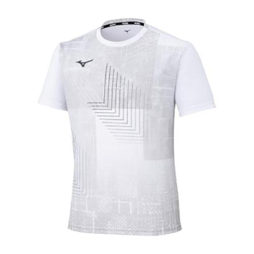 ミズノ MIZUNO 【汗処理／通気】ドライエアロフローゲームシャツ(ラケットスポーツ) 半袖 ユニセックス 62JAC511-01