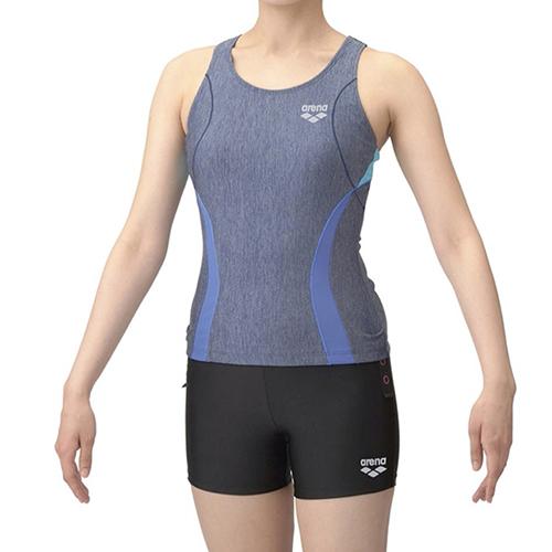 アリーナ ARENA すらっとセパ フィットネスセパレーツ 水着 レディ-ス AS5SWF40L-BLBL