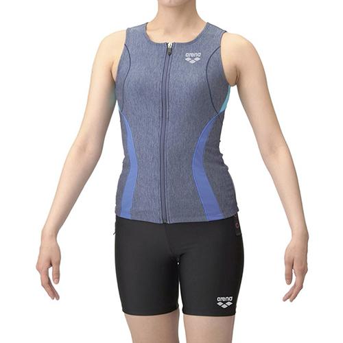 アリーナ ARENA すらっとセパ フィットネスセパレーツ 水着 レディ-ス AS5SWF42L-BLBL