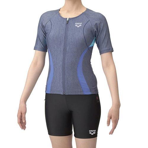 アリーナ ARENA すらっとセパ フィットネスセパレーツ 水着 レディ-ス AS5SWF44L-BLBL