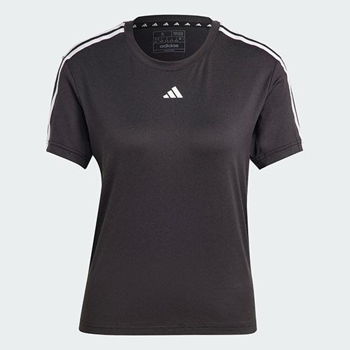 アディダス adidas AEROREADY トレイン エッセンシャルズ スリーストライプス レディ-ス 半袖 Tシャツ ジム・トレーニング ...