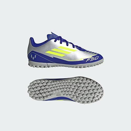 アディダス adidas キッズ F50 CLUB メッシ ターフ用（トレーニングシューズ） ジュニア サッカー トレシュー IH0923の ...