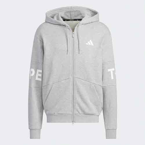 アディダス adidas ワーディング パック ルーズフィット フレンチテリー フルジップパーカー 長袖 メンズ JM2071