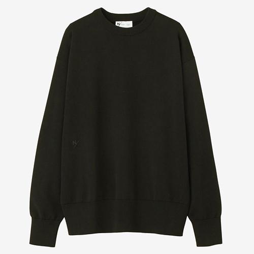 ニュートラルワークス NEUTRALWORKS ウィフ  ニッティングロングスリーブクルー 長袖 ユニセックス KSU24316-K