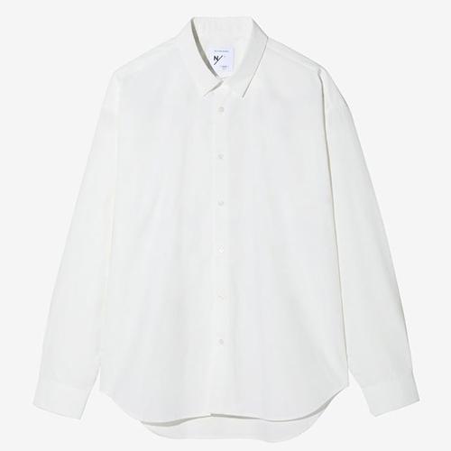 ニュートラルワークス NEUTRALWORKS MXP ロングスリーブスマートブロードボックスシャツ  長袖 シャツ ユニセックス KSU35141-W