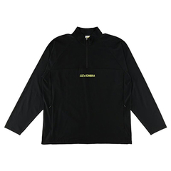 ルースイソンブラ LUZeSOMBRA TWM DRY HALFZIP TOP ハーフジップ トップス 長袖 サッカー・フットサル メンズ L1242052-BLK