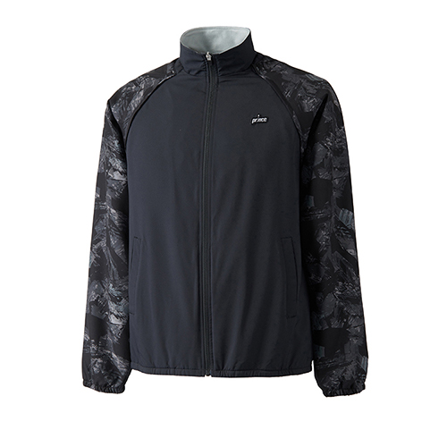 プリンス Prince チクネツ２ＷＡＹウィンドジャケット（ベスト） ＵＶケア・撥水・蓄熱保温（メカニカルストレッチタフタ素材） テニス 長袖 ユニセックス MF4611-165