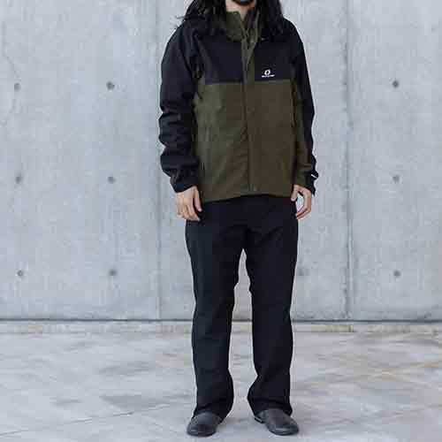 オンヨネ ONYONE コンバットレインスーツ カーキブラック 上下セット アウトドア メンズ ODS95030-389009