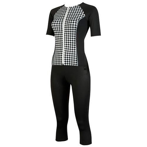 ワコール Wacoal フィットネス水着 セパレート レディ-ス SFS712-GY