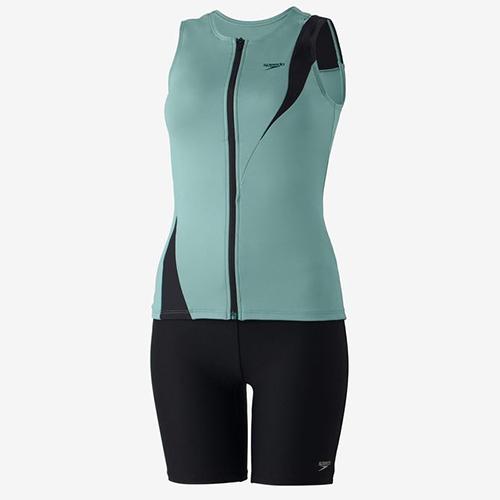 スピード SPEEDO ディアゴナジッププロセパレーツ（レディース） フィットネス水着 SFW32410-SS