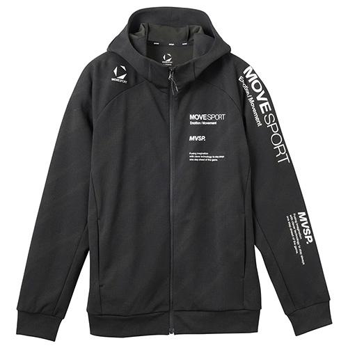 デサント DESCENTE ムーブスポーツ 総柄グラフィックジャージフーディー ジャケット メンズ ST5SJG10M-BK00