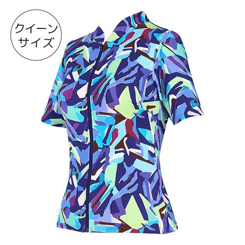 ワコール Wacoal フィットネス水着（クイーンサイズ） トップ スイム ウィメンズ SWY600Q-GB