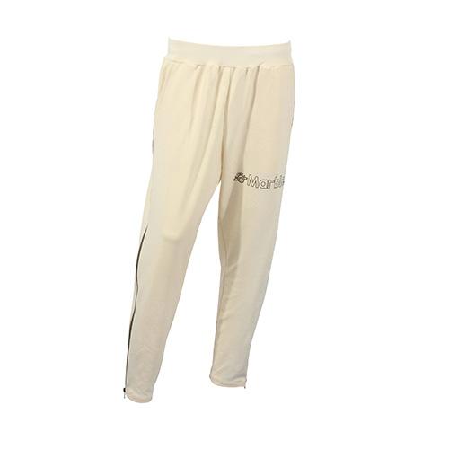 マーブル Marble ファスナー付 ロングパンツ フィットネス ユニセックス U2508-606-BEI