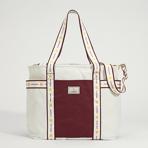 ウィルソン Wilson BEAR ベア トートバッグ-ワイン テニス WR804800-1001