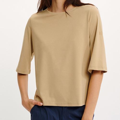 エーグル AIGLE 吸水速乾 ボートネックTシャツ (レディース) 半袖 ZTFAT46-003