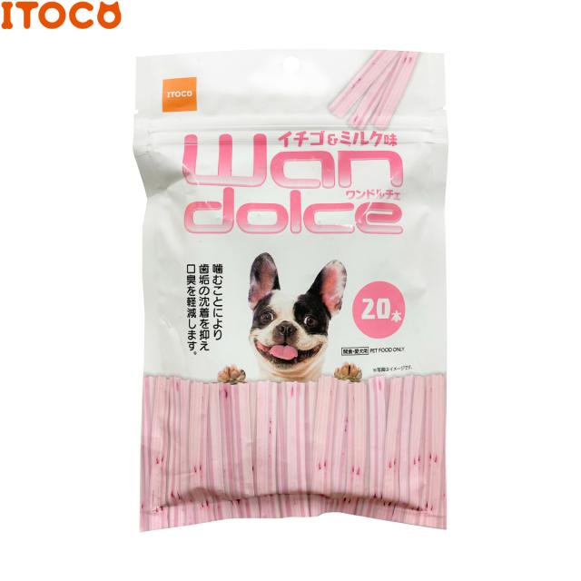 ITOCO ワンドルチェ イチゴ＆ミルク味 犬用おやつ 20本の通販はau PAY マーケット - KojiKoji | au PAY ...