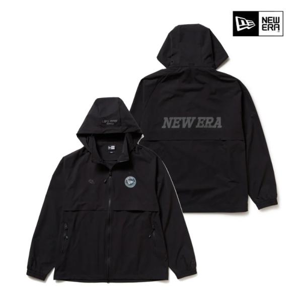 【即納】ニューエラ NEWERA ゴルフ ウインドジャケット ブラック/ダークグレー 日本正規品 14391472