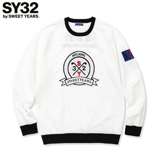 【特価／即納】SY32 GOLF メンズ SYG ミラノセーター SYG-23A37MI 日本正規品 エスワイサーティートゥ ゴルフ 2023FW wrcp10